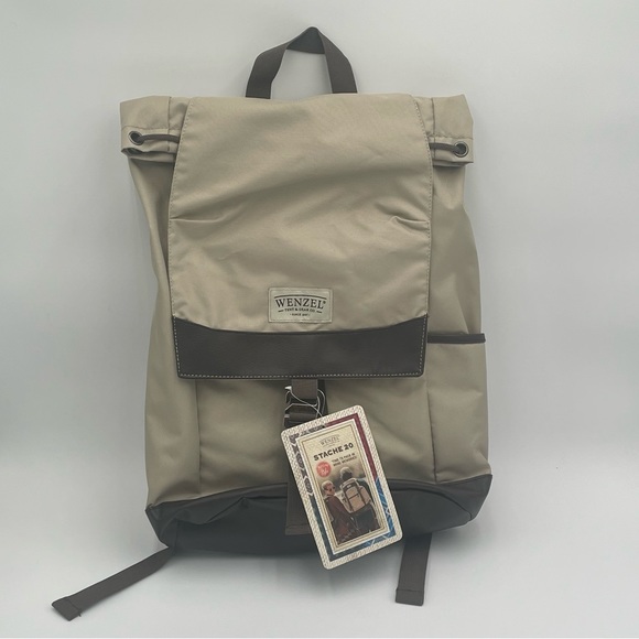 Wenzel | Bags | Wenzel Stache 2 Backpack Lightweight Daypack Khaki Tan ...